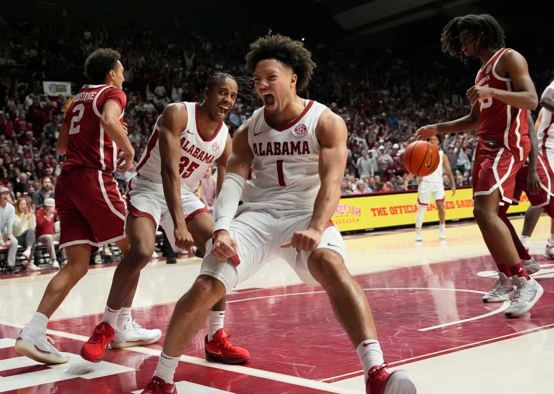 Alabama's Heartbreaking Loss Keeps Them Just Outside the No. 1 Seed