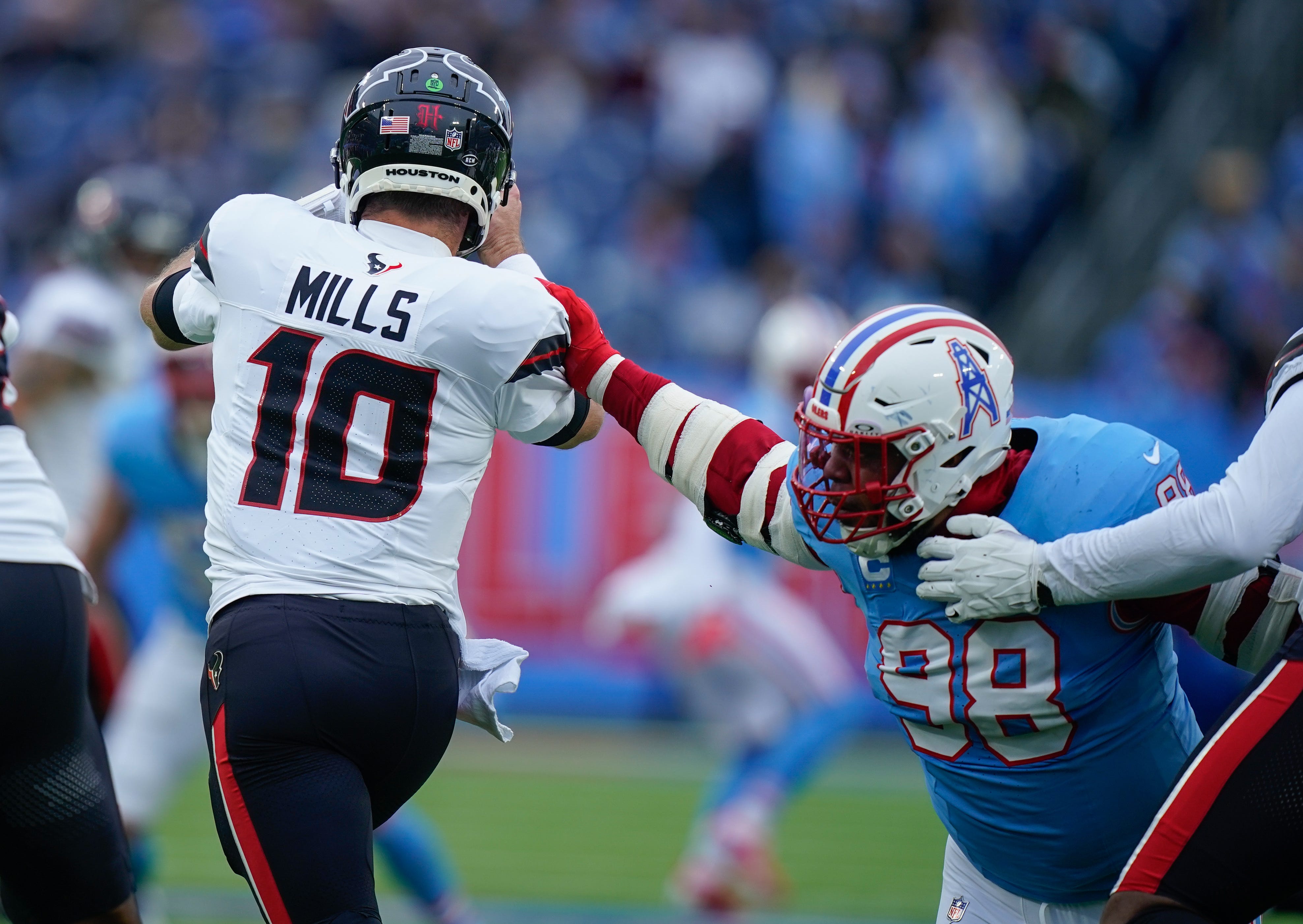 Davis Mills will start for Texans vs Titans as C.J. Stroud remains out