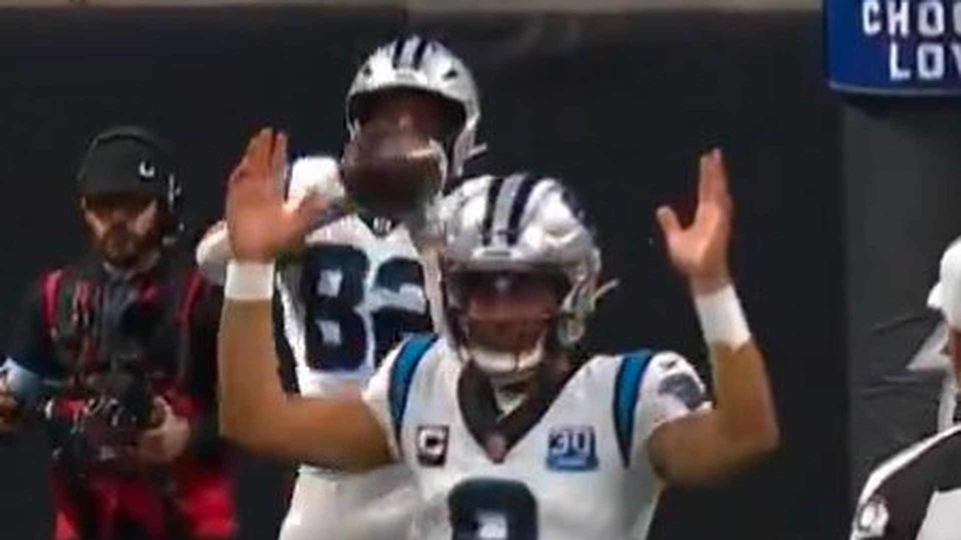 Bryce Young pulled a Stephen Curry and celebrated his touchdown before ...