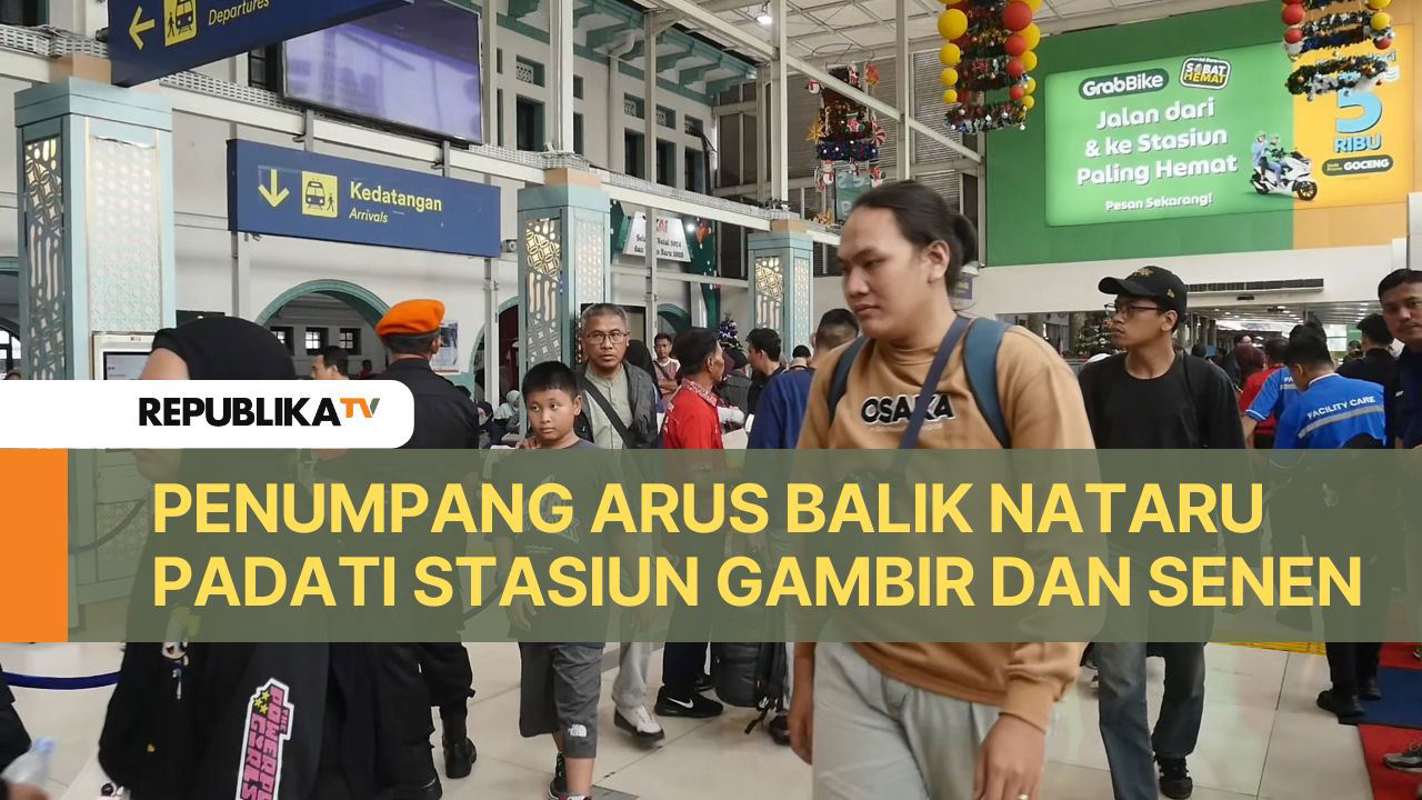 Libur Nataru Usai, Penumpang Arus Balik Padati Stasiun Pasar Senen dan ... Libur Nataru Usai, Penumpang Arus Balik Padati Stasiun Pasar Senen dan ...