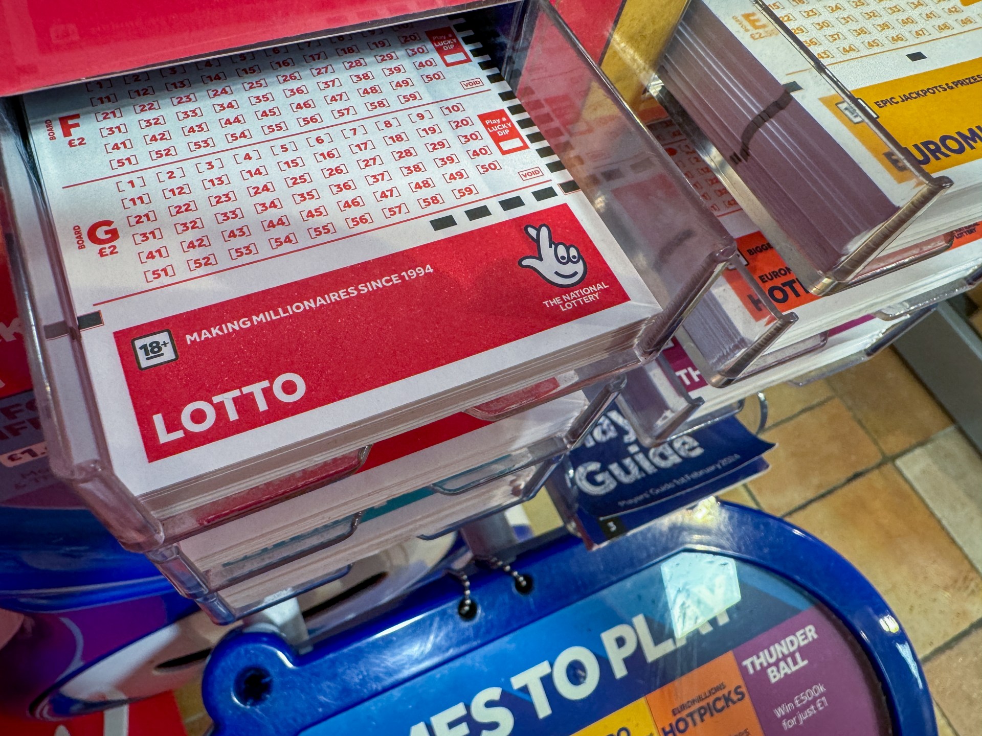 Lucky Lotto player kicks off 2025 as a millionaire after £7,500,000 jackpot