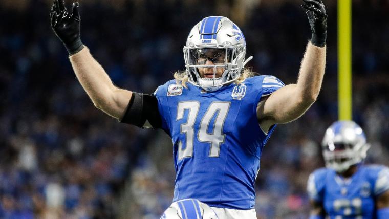 Is Alex Anzalone playing tonight? Latest injury update on Lions linebacker