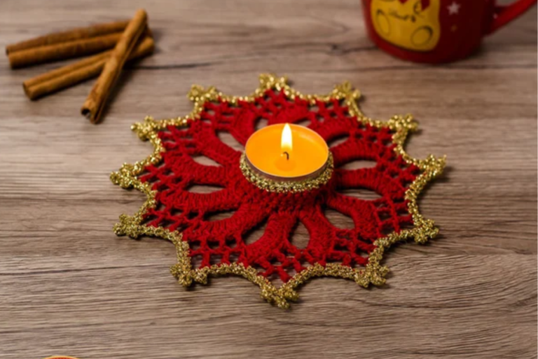 Crochet Candle Holder Patterns