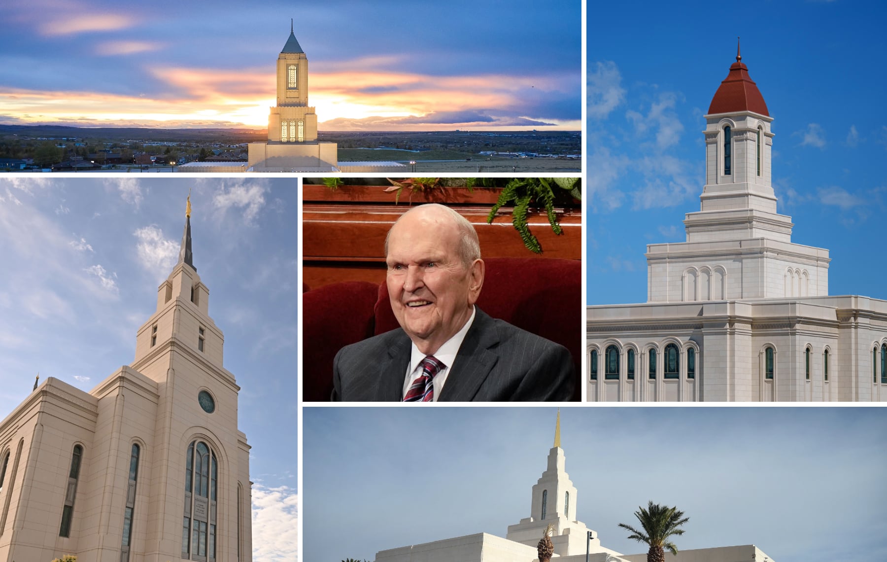 President Russell Nelson has now announced 200 temples. See where the ...