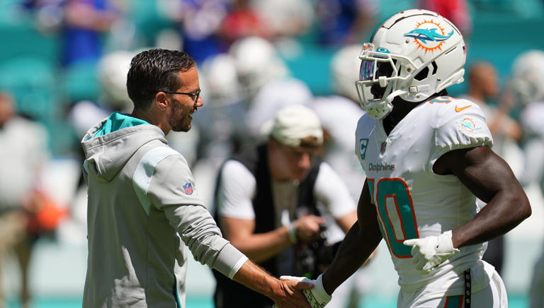Miami Dolphins' Tyreek Hill not ready, it turns out, to go coach