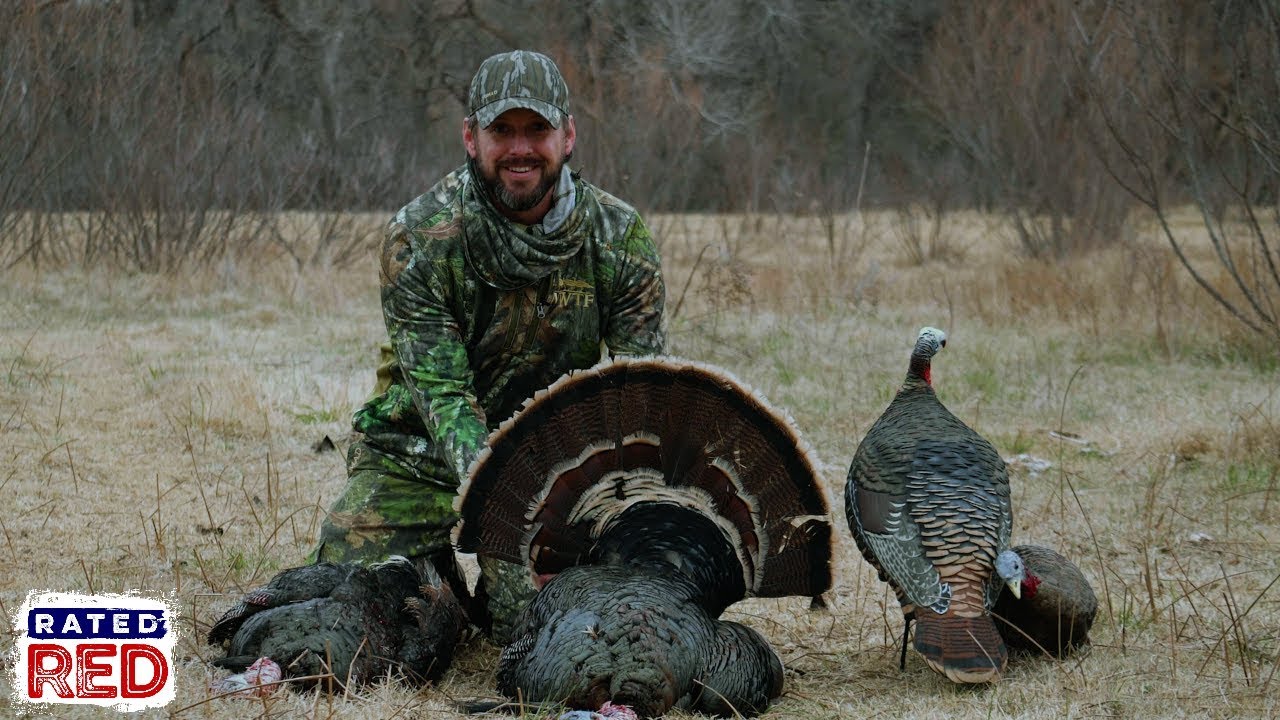 Legendary Double Turkey Shot Down in Oklahoma Adventure