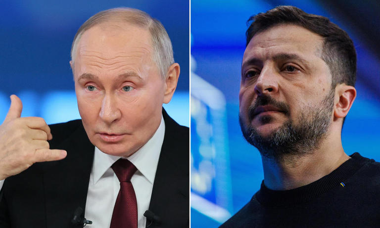 Vladimir Putin claims he wants to 'compromise' with Ukraine to end war Vladimir Putin claims he wants to 'compromise' with Ukraine to end war