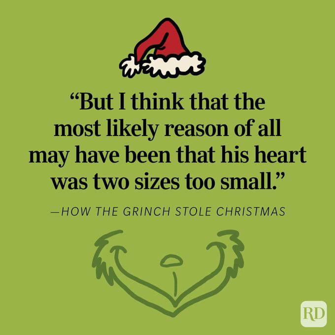 50 Unforgettable Grinch Quotes That Will Make Your Heart Grow by Three ...