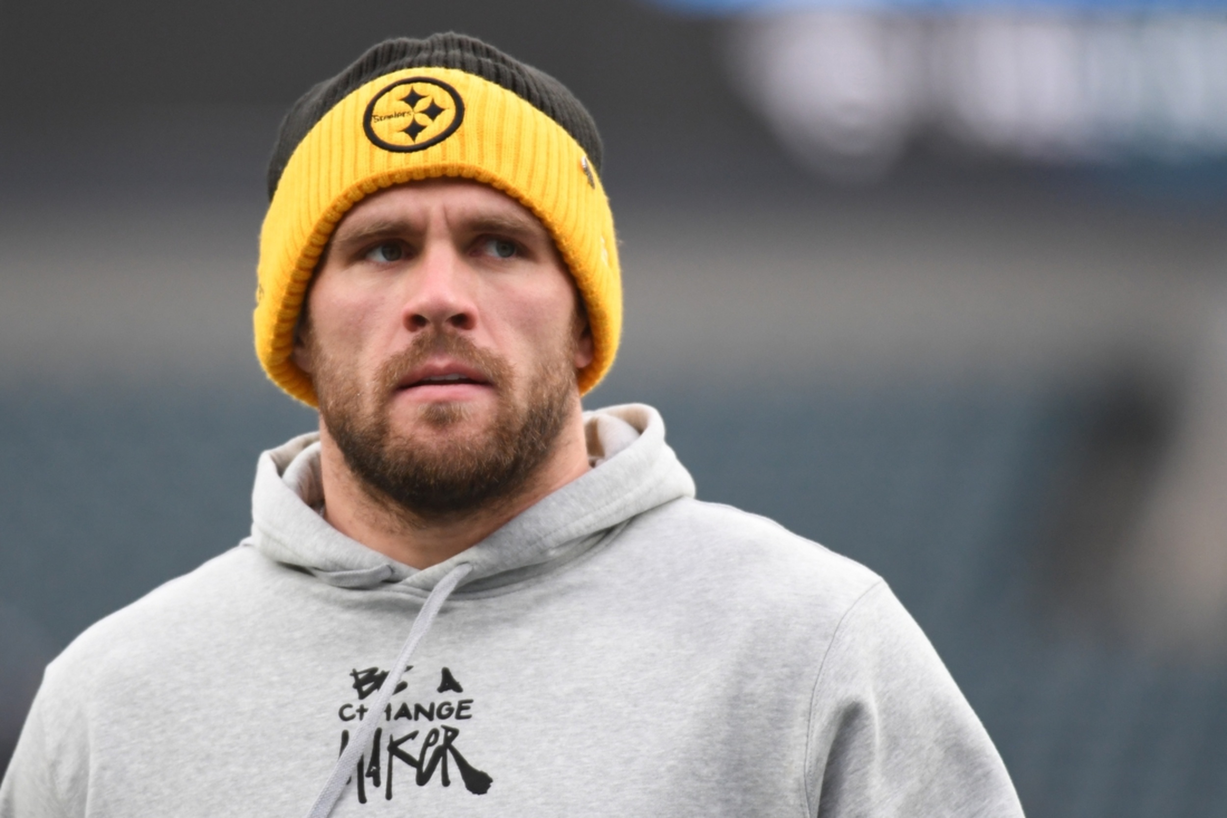 Steelers' T.J. Watt on playing status vs. Ravens: 'We'll see'
