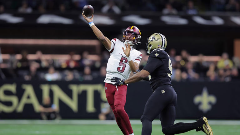 UPDATED: Jayden Daniels voted NFL Rookie of the Week for his play ...