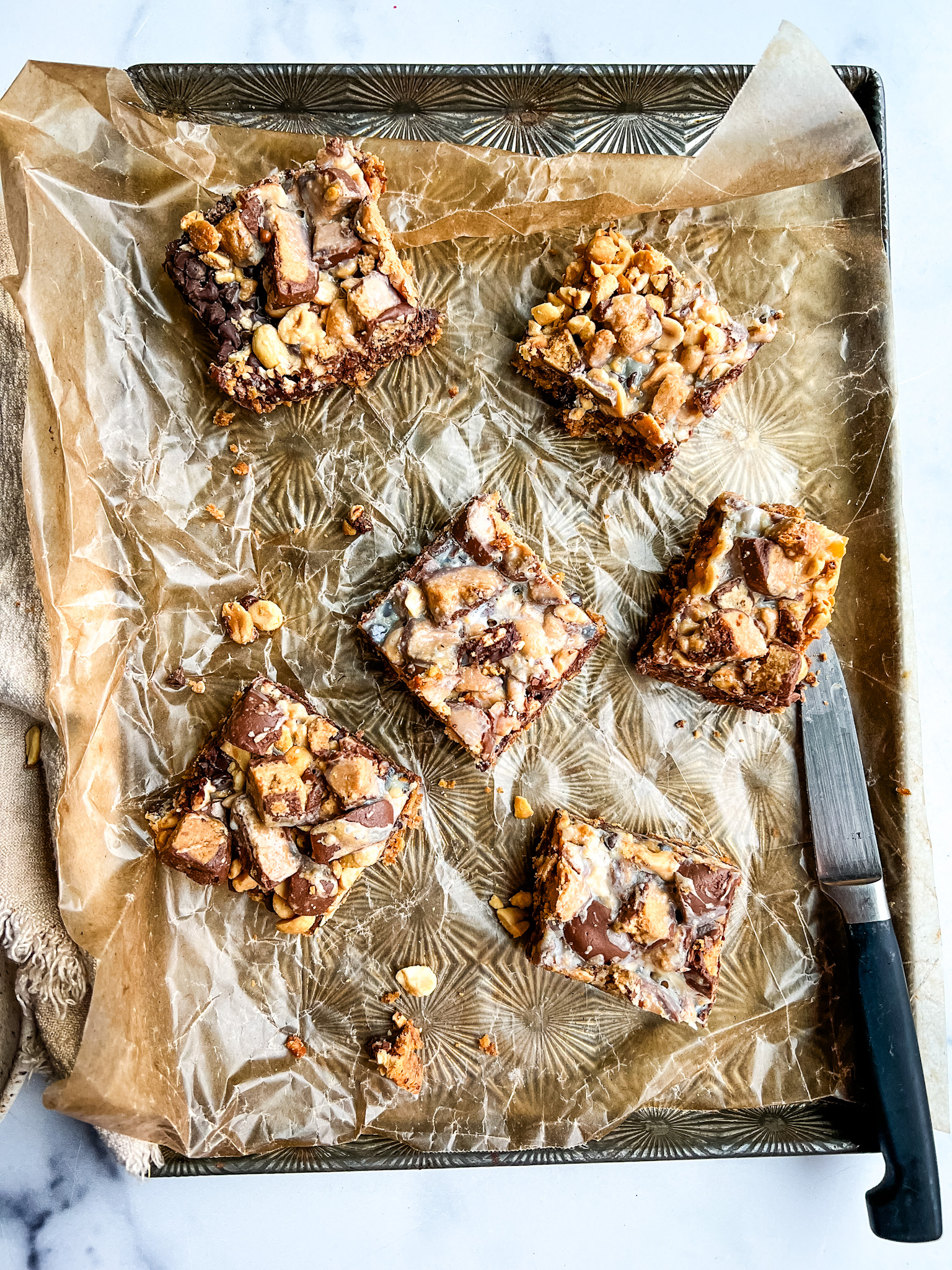 Crunchy Sweet and Salty Bars