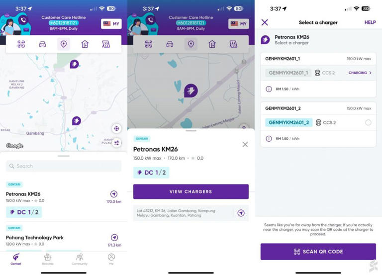 Gentari deploys 150kW DC Charger at Petronas KM26 Gambang