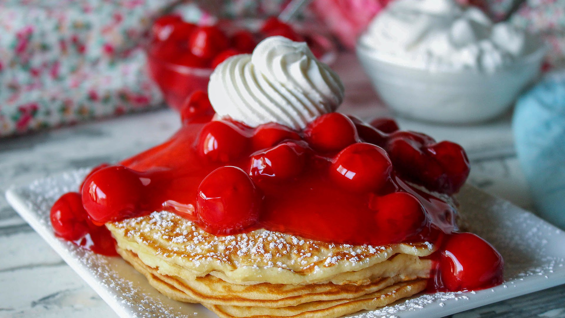 Making Pancakes From Scratch Is So Simple And These Cherry Vanilla ...