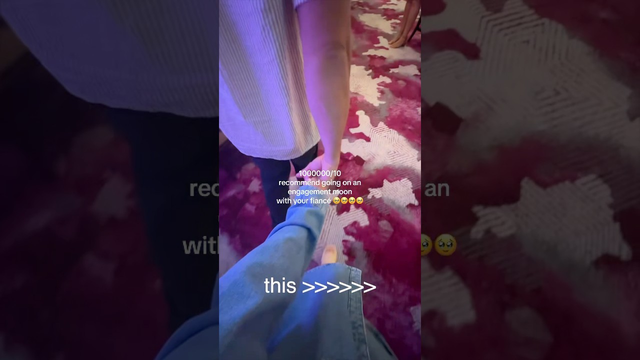 10/10 recommend going on an engagement moon with your fiancé 🥹🫶💍 🥲 #engaged