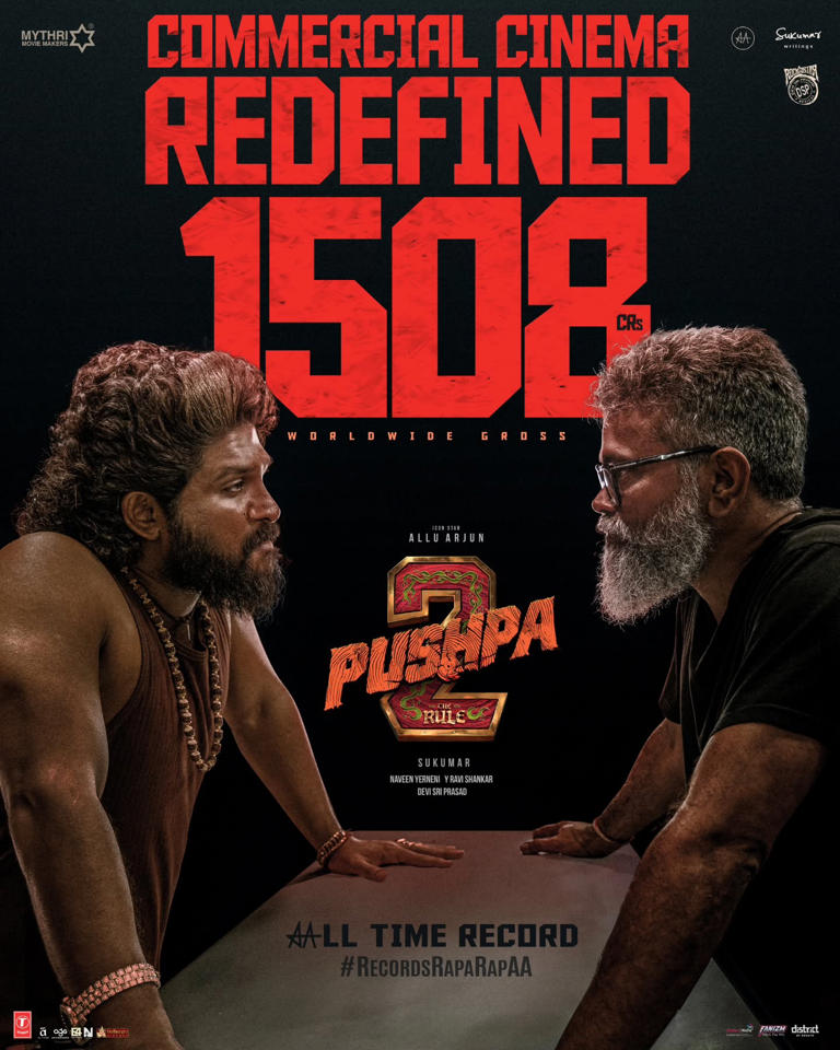 Allu Arjun RAMPAGE Continues: Pushpa 2 Beats Stree 2 & Becomes Highest ... Allu Arjun RAMPAGE Continues: Pushpa 2 Beats Stree 2 & Becomes Highest ...
