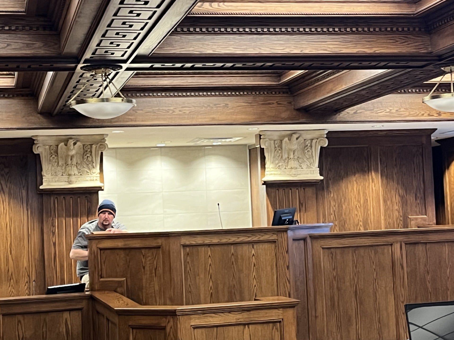 Modern past: Reconstructed Wichita County courtroom blends history with ...