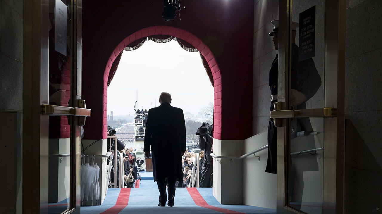 What time is Trump's inauguration? Timeline of key events