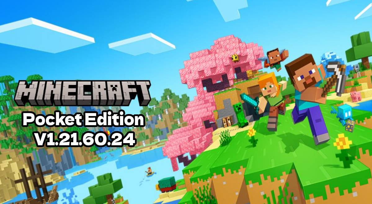 Minecraft APK Free Pocket Edition v1.21.60.24: descarga última versión ...