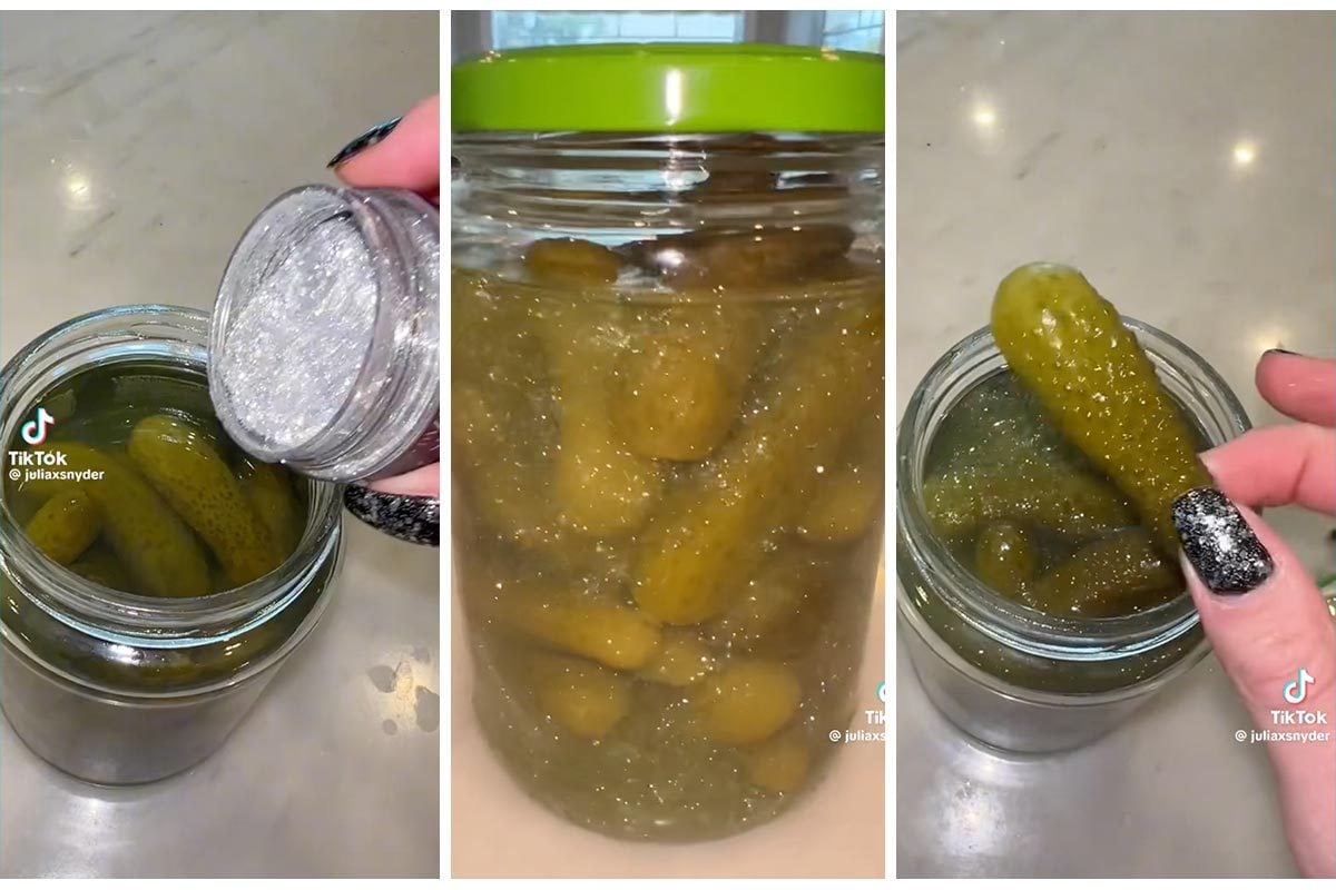 People Are Adding Glitter to Pickles to Make ‘Glickles’