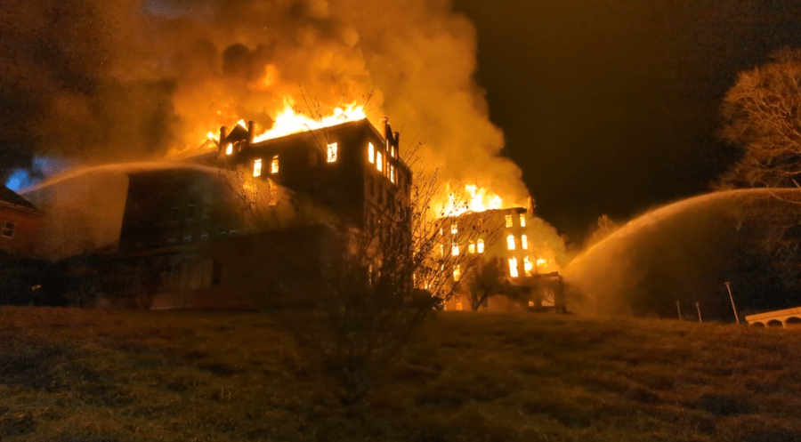 ‘A tragedy for our city’ | Massive fire burns Virginia Intermont campus