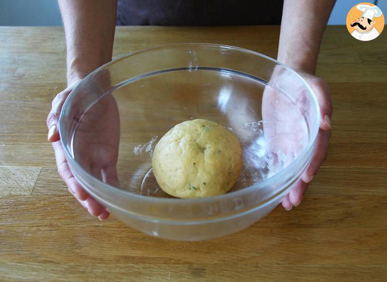 Koekje met parmezaan en kruiden