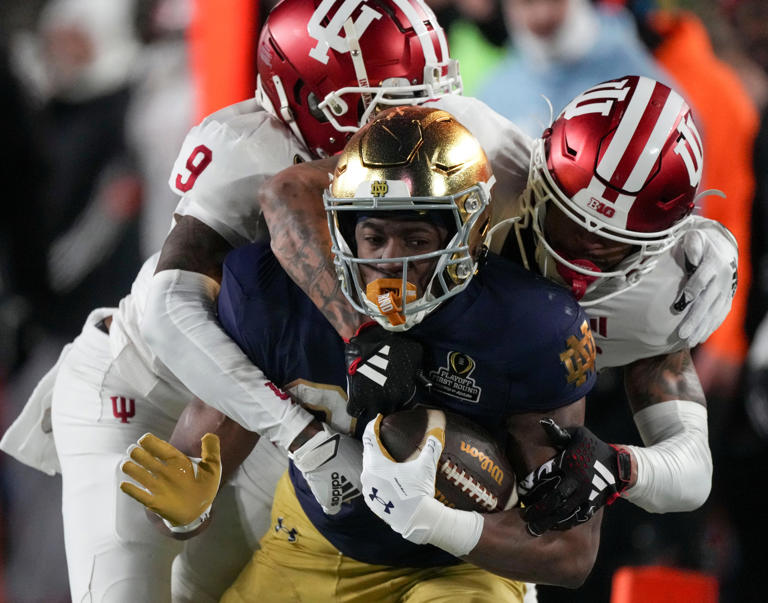 Celebrate Notre Dame's CFP victory with commemorative posters from IndyStar