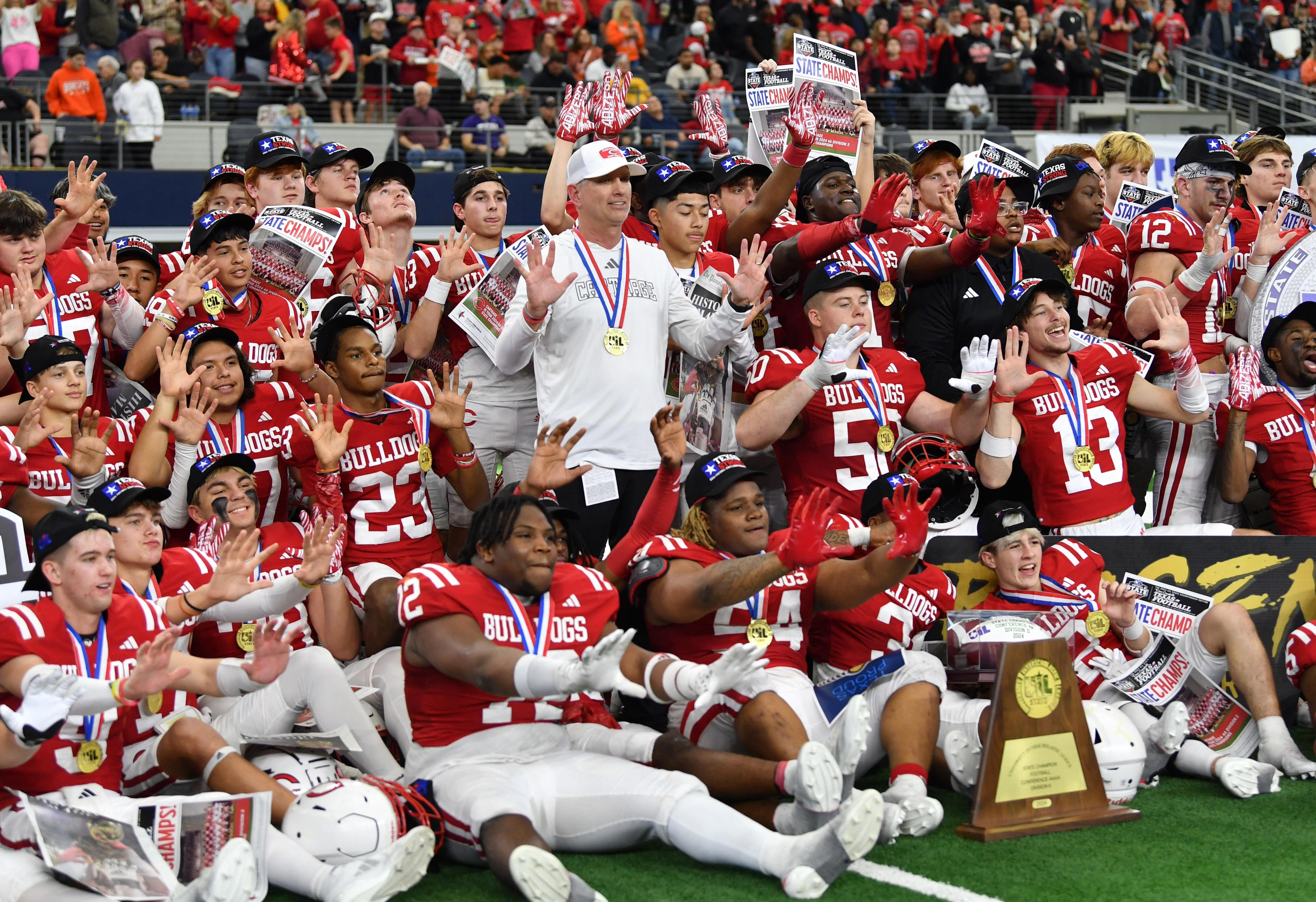 What are the attendance numbers for every UIL Football State ...