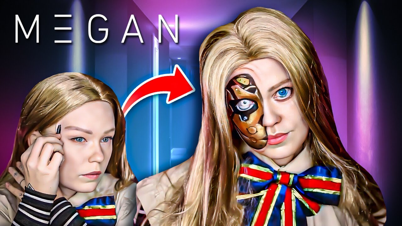 M3GAN Toy Makeup Transformation