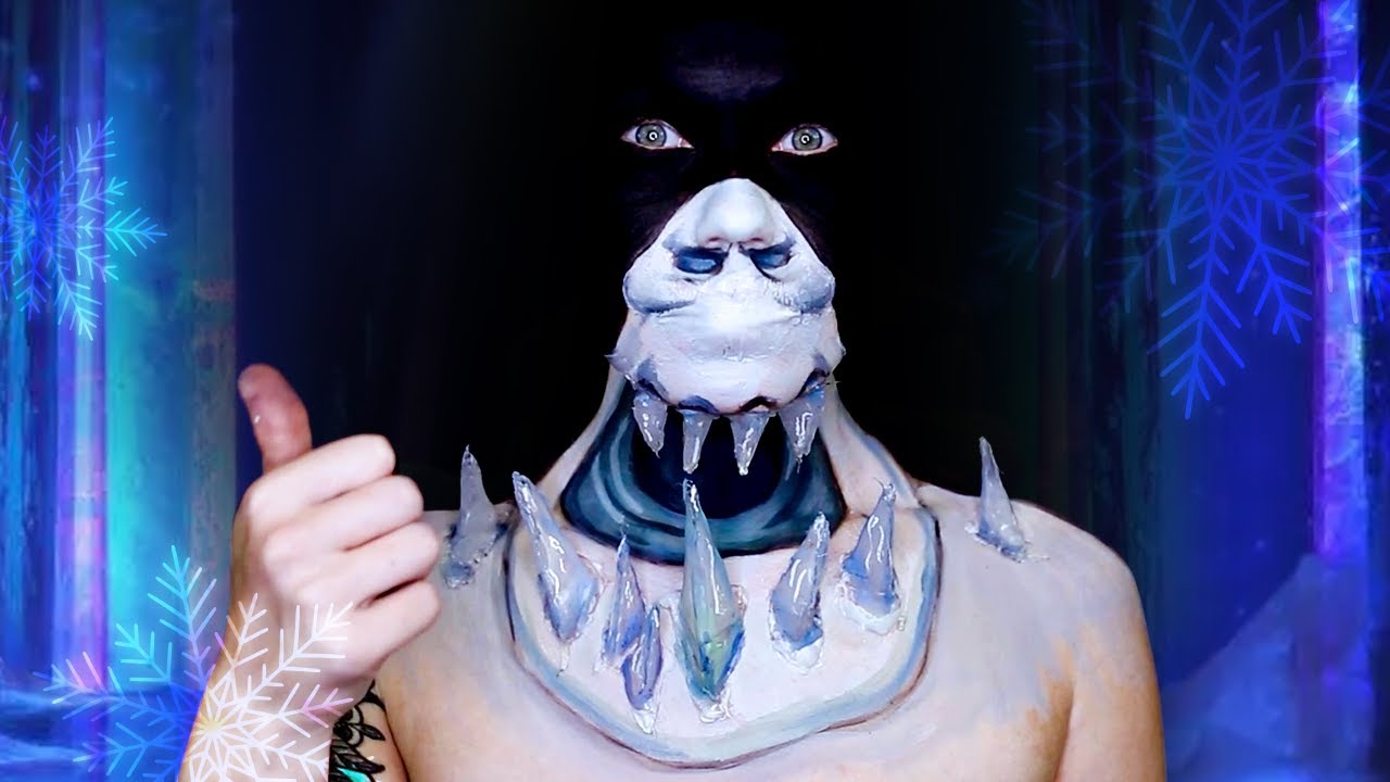 Frozen Snow Monster Makeup: Magic Unleashed!