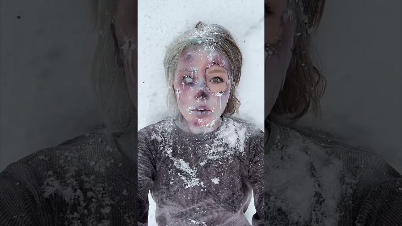 Frostbite Makeup: Chilling Illusion!