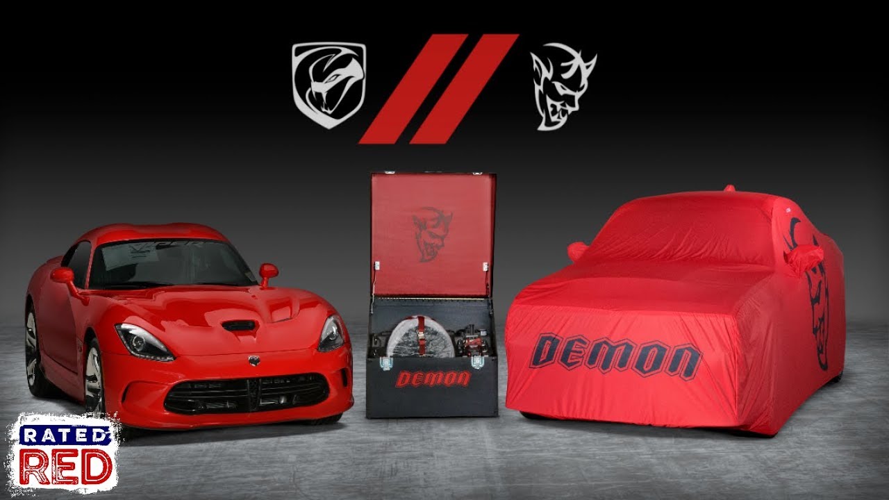 Iconic Dodge Viper and Demon Auction Breaks Records