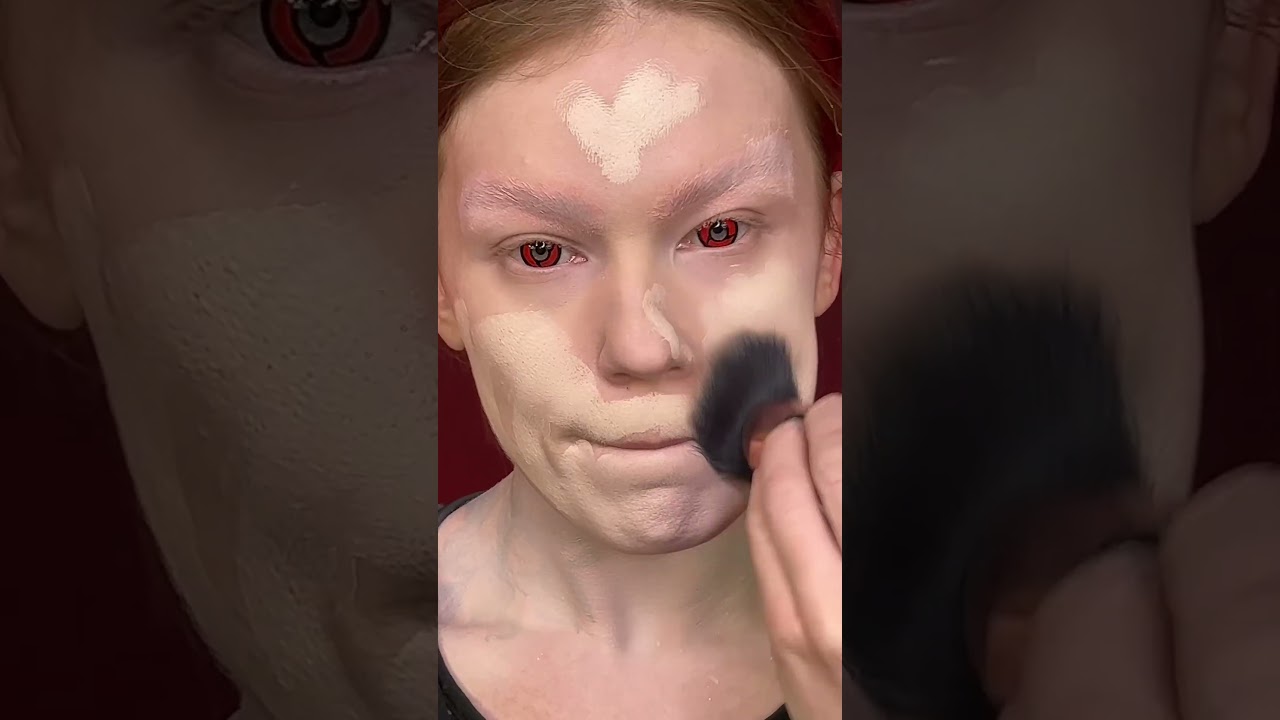 Epic Itachi Uchiha cosplay makeup tutorial from Naruto