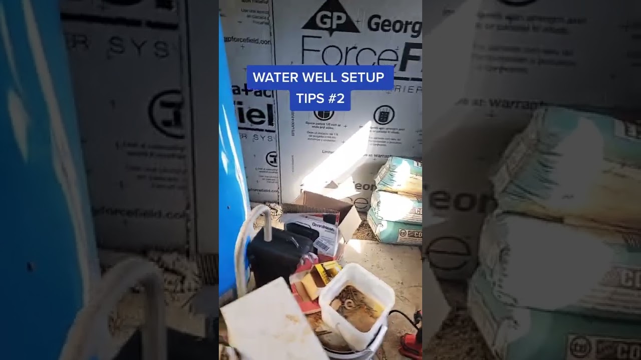 Water Well Setup Tips You Need to Know #2!