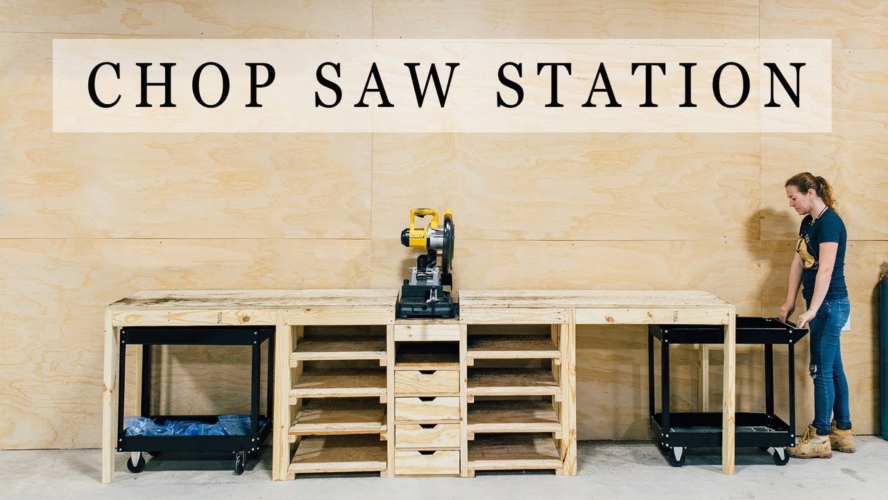 Create the perfect chop saw station