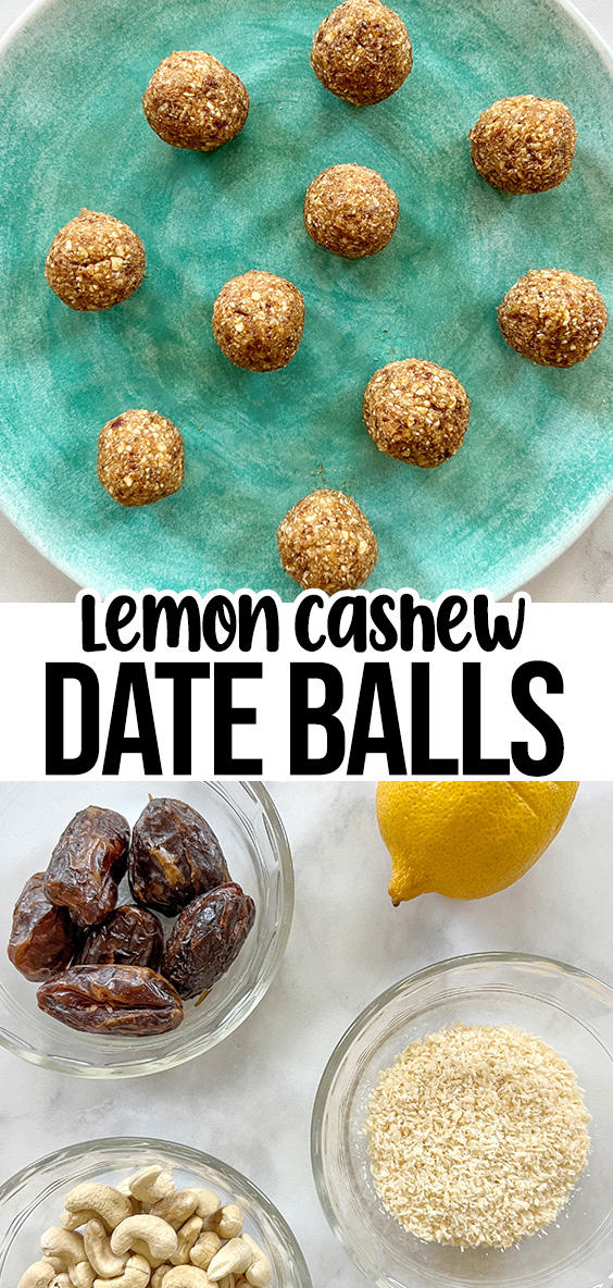 Lemon Date Balls