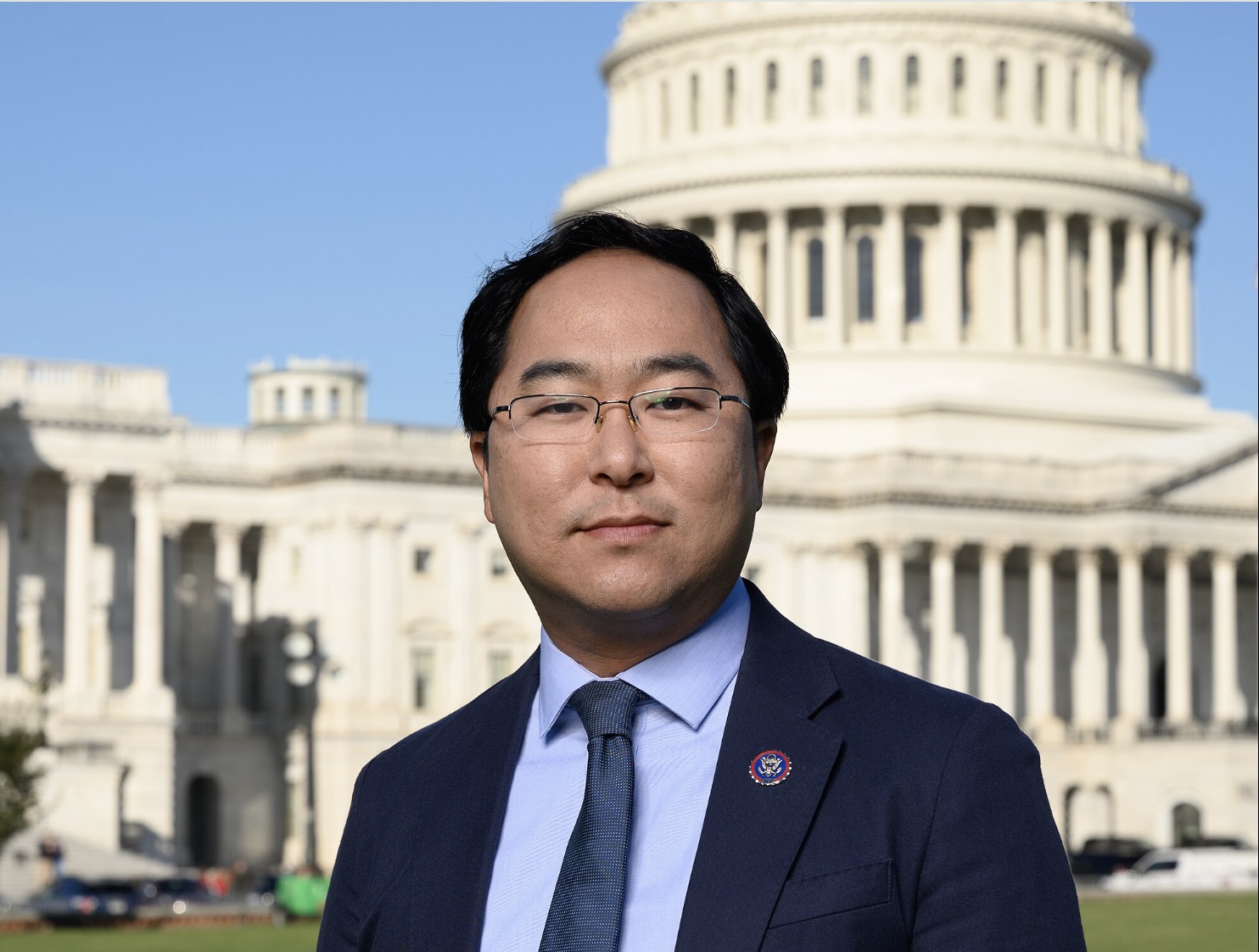 Andy Kim reveals his Senate desk inscribed by AsAm hero Inouye