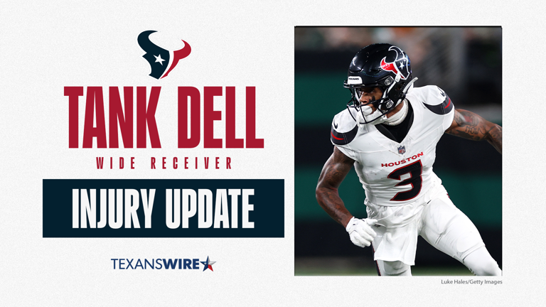 Tank Dell injury update: Texans WR returns home following ‘significant ...