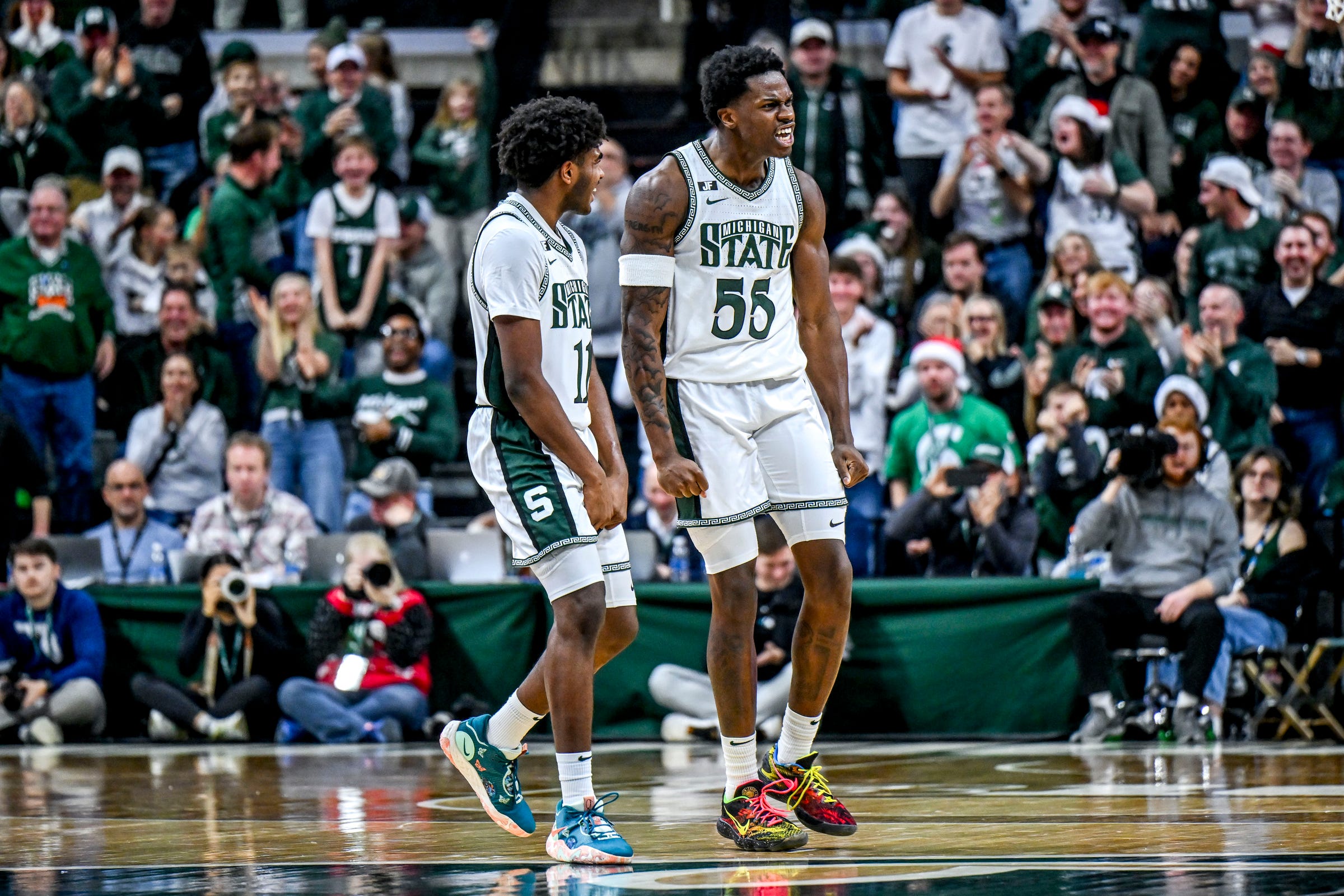 Coen Carr finds another gear as Michigan State basketball crushes ...