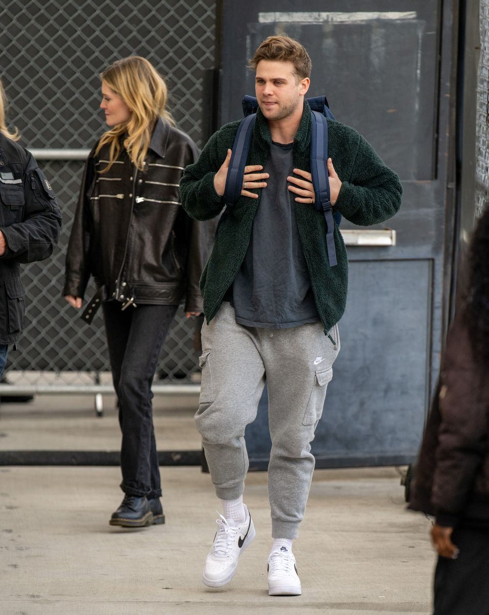 Leo Woodall Discusses Dating Meghann Fahy in the Spotlight