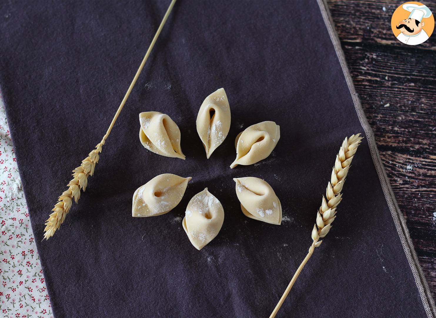 Zo maak je zelfgemaakte pasta: sorpresine, een mooie kleine pasta