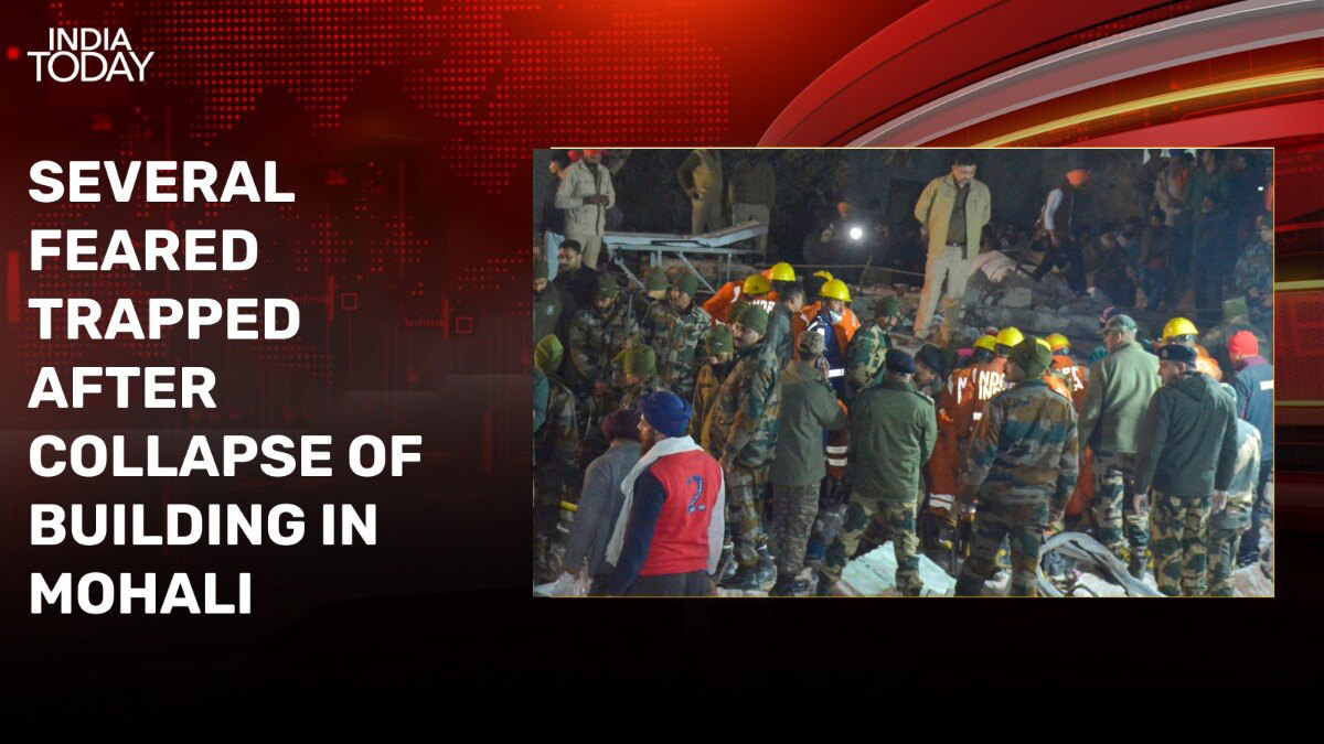 2 dead in Mohali building collapse, rescue effort on, case against building 2 dead in Mohali building collapse, rescue effort on, case against building