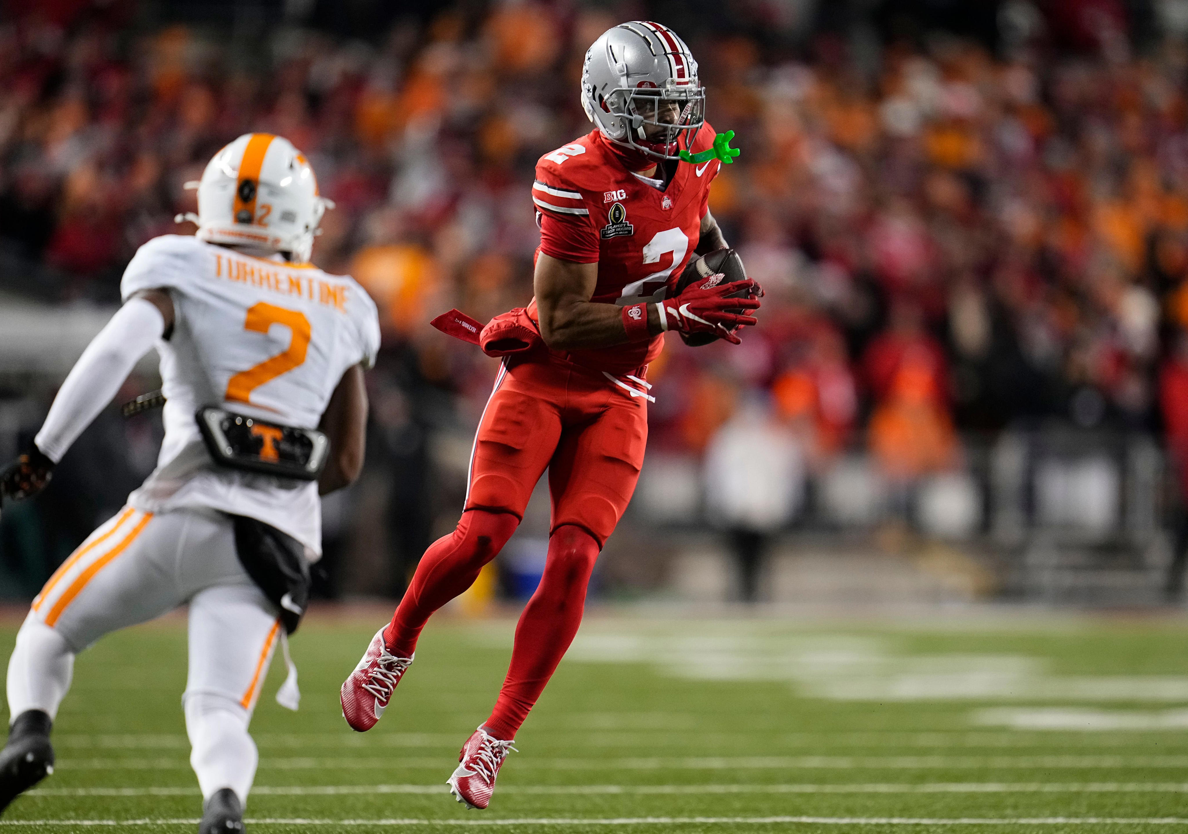 Emeka Egbuka shouts out Ohio State's Brian Hartline after standout NFL ...