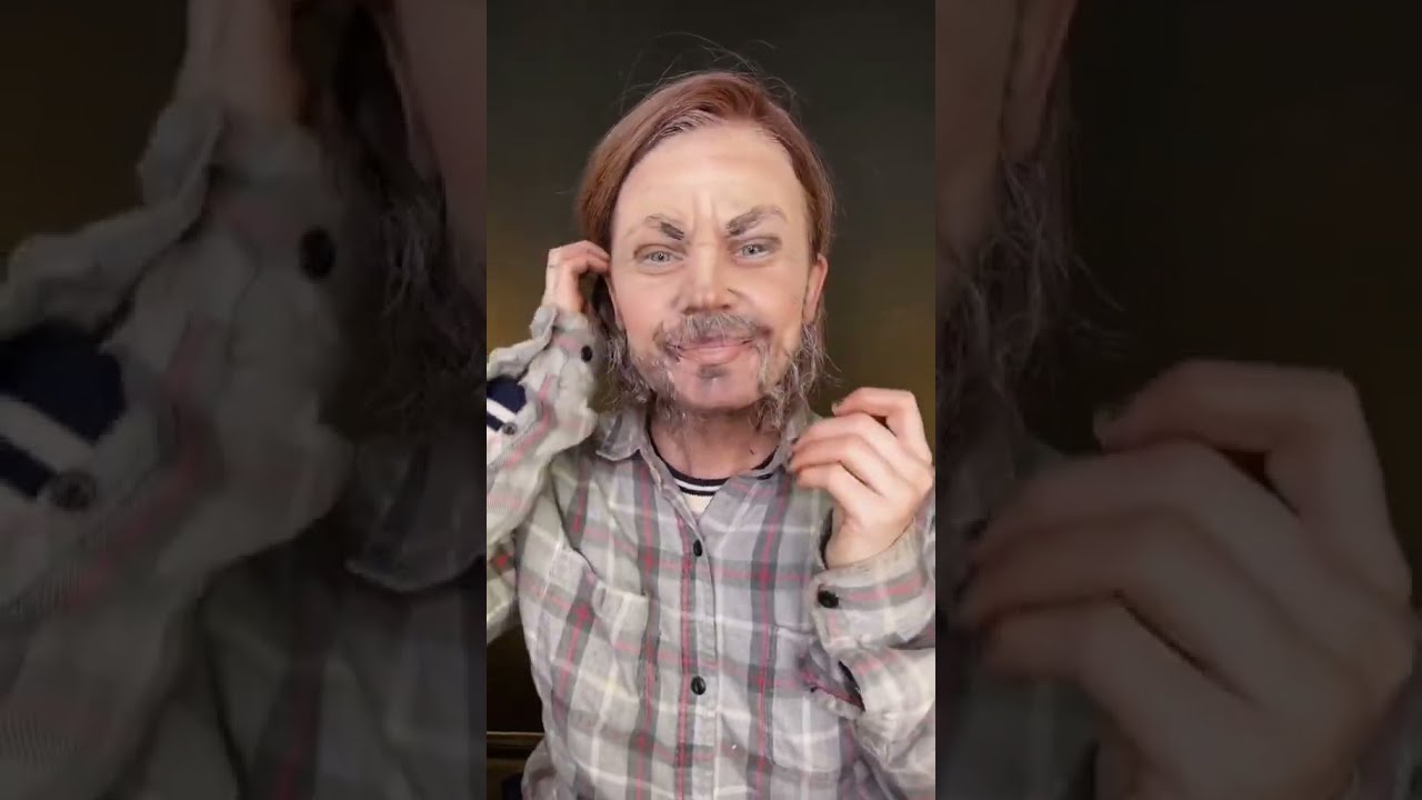 Removing Bill from Last of Us cosplay in transformation tutorial