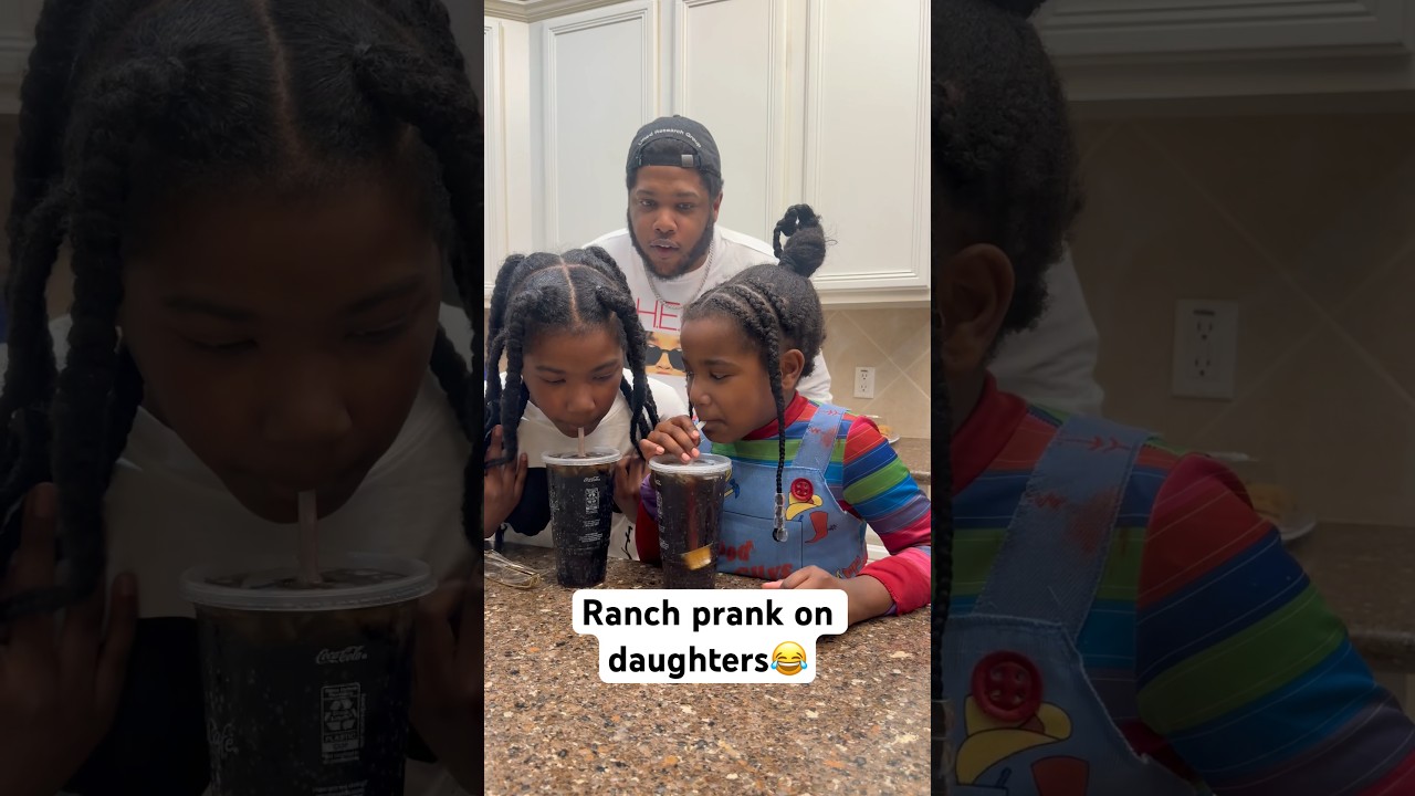 Dad pulls epic prank on his kids