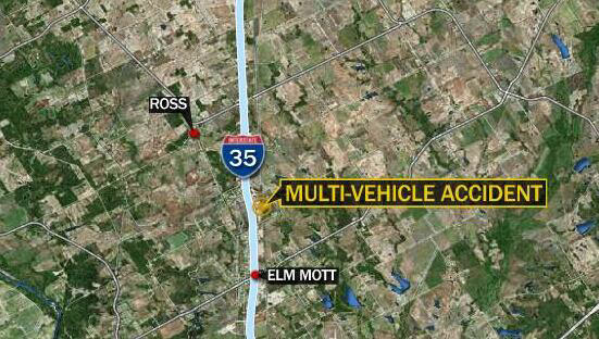 UPDATE: I-35N reopened after multi-vehicle accident shut it down in Elm ... UPDATE: I-35N reopened after multi-vehicle accident shut it down in Elm ...