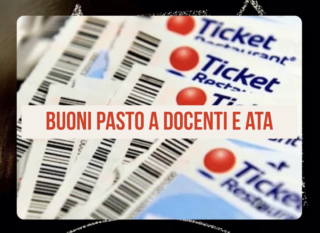 Docenti e ATA, arriva la svolta: i buoni pasto entrano nel CCNL per la ...
