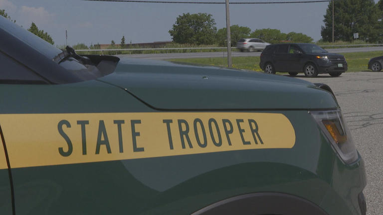 Tractor crash in Hartland causes power outages