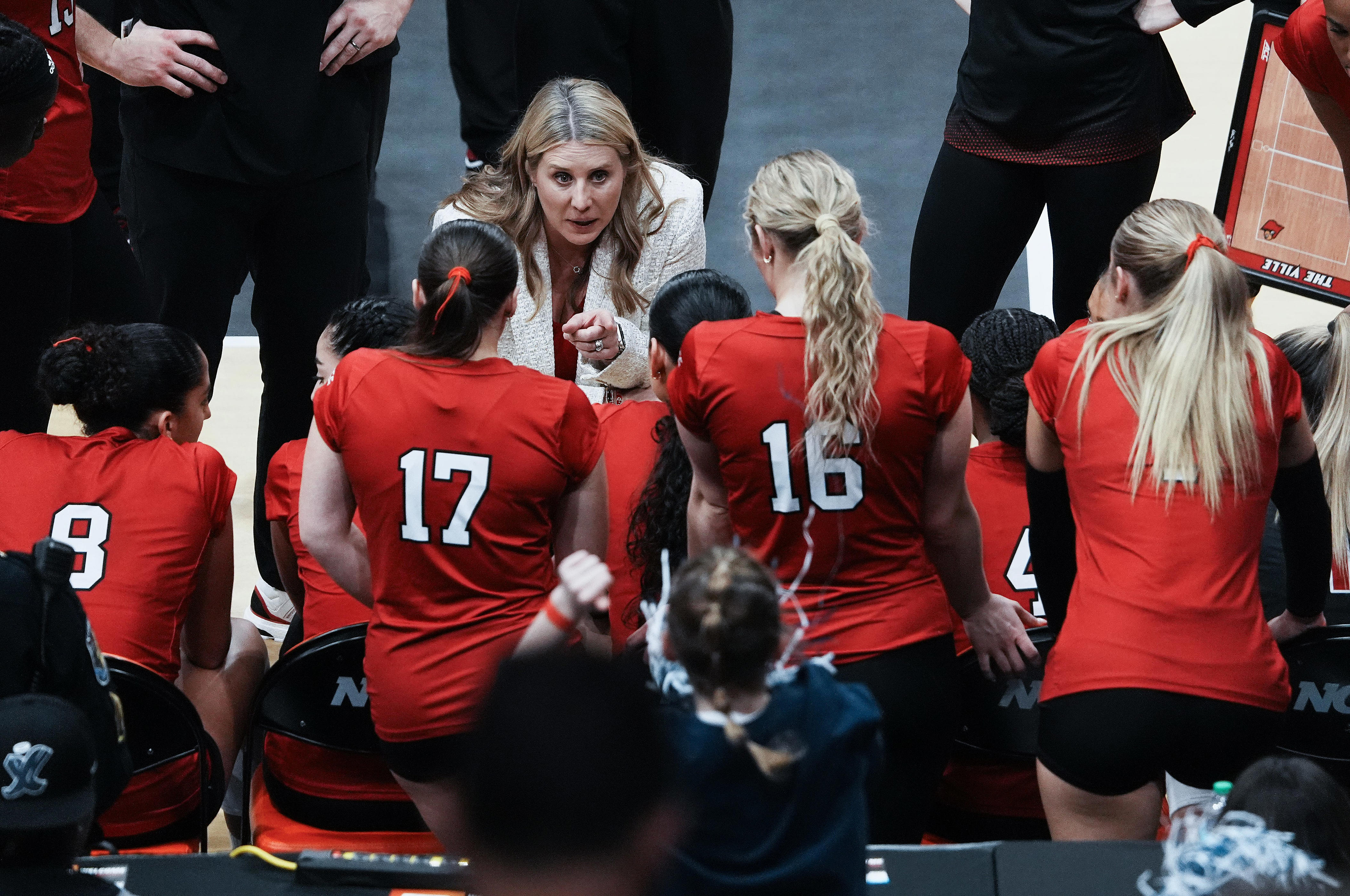 Why was Dani Busboom Kelly's Louisville volleyball buyout waived? Here ...