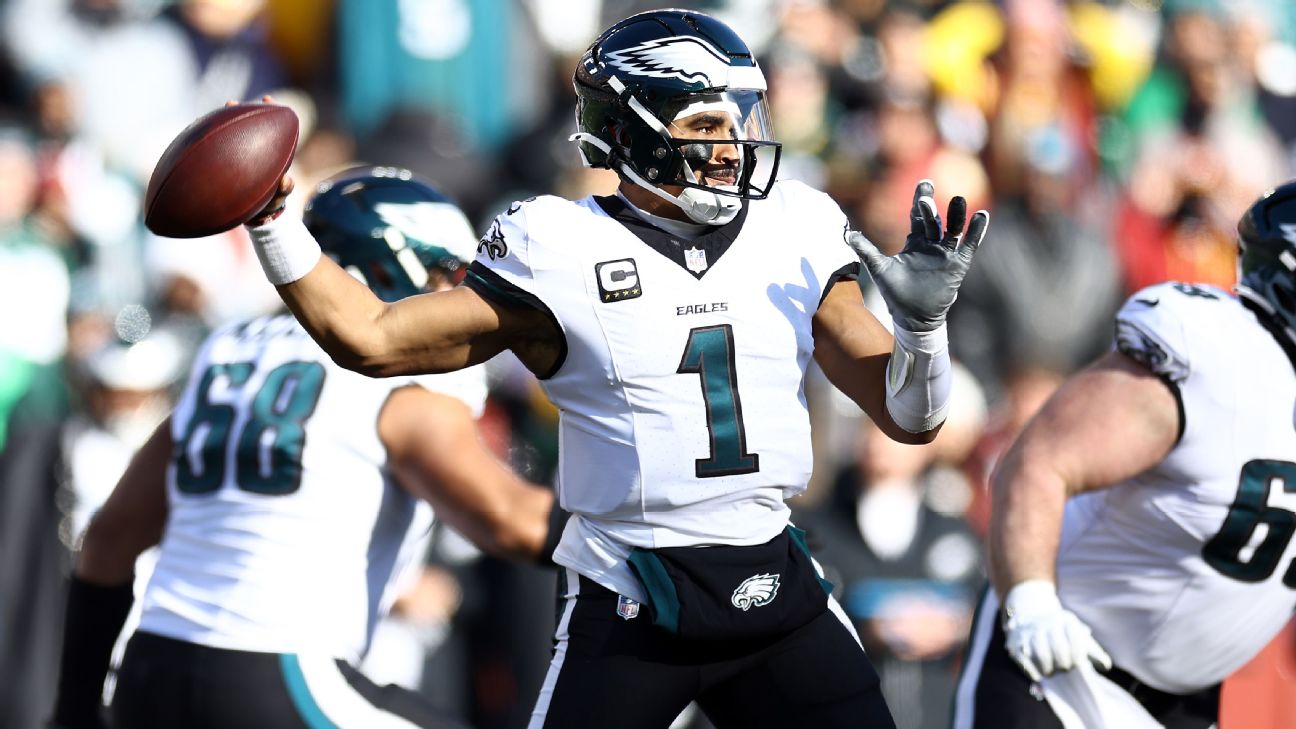Eagles' Jalen Hurts (concussion) 'sharp' in return to practice