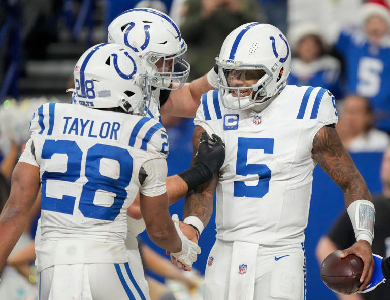 How did Colts QB Anthony Richardson play vs Titans in Week 16?